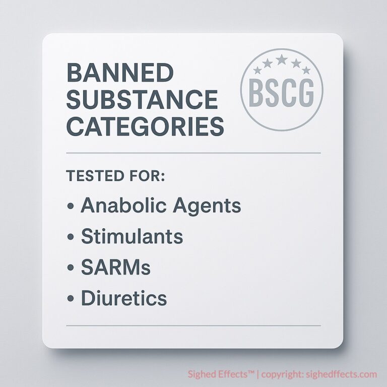 BSCG Supplement Certification: The Anti-Doping Gold Standard For ...
